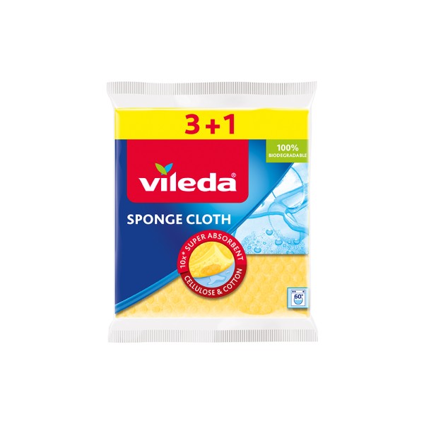 Vileda Sponge Cloth 3+1 (FHP) | Spinneys Lebanon
