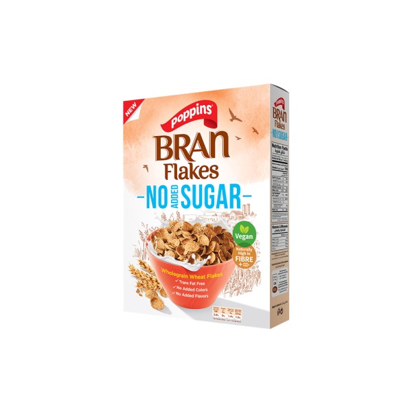 POPPINS BRAN FLAKES NO ADDED SUGAR | Spinneys Lebanon