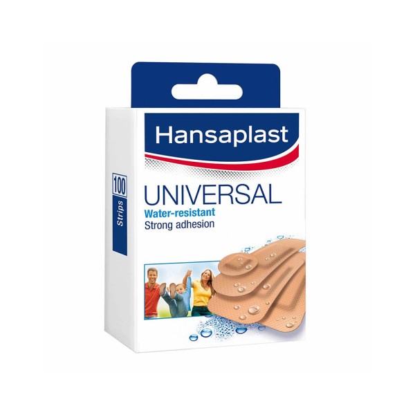 HANSAPLAST UNIVERSAL PLASTER WATER RESISTANT 100PC | Spinneys Lebanon