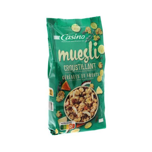 CASINO MUESLI CROUSTILLANT CEREALES ET FRUITS | Spinneys Lebanon