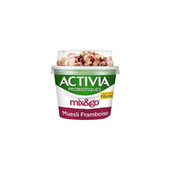 ACTIVIA MIX AND GO YOGURT MUESILI FRAMBIOSE | Spinneys Lebanon