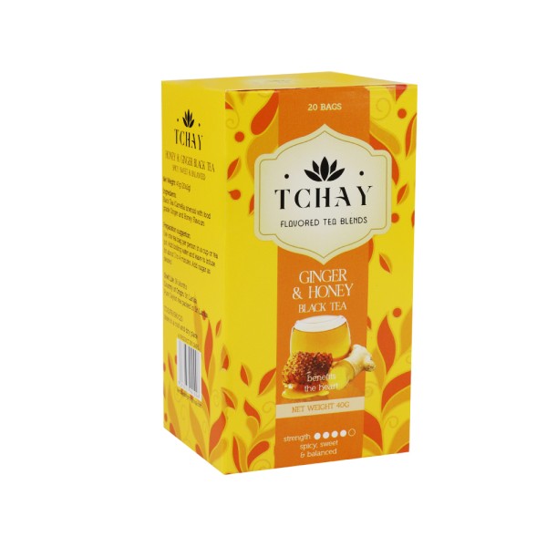 TCHAY CYLON BLACK TEA WITH GINGER AND HONEY | Spinneys Lebanon