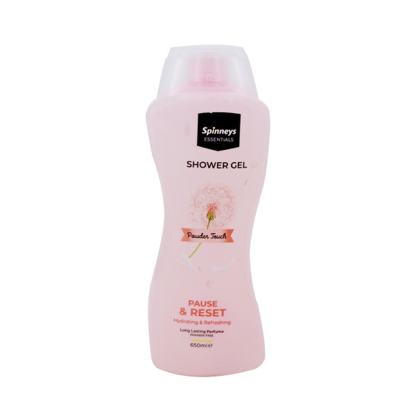 SPINNEYS ESSENTIALS SHOWER GEL POWDER TOUCH | Spinneys Lebanon