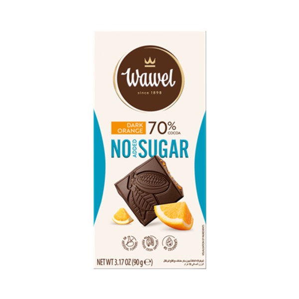 WAWEL NO SUGAR DARK 70 PCT W ORANGE | Spinneys Lebanon