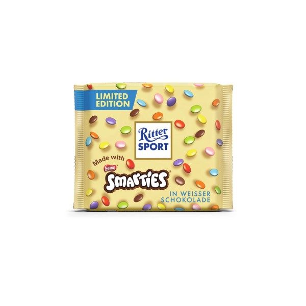 RITTER SPORT SAMRTIES WHITE CHOCOLATE | Spinneys Lebanon