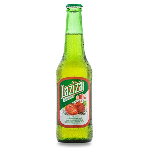 Laziza Beer Strawberry - 330Ml | Alcohol Free Beer | Spinneys Lebanon