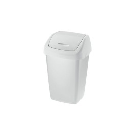 CURVER TRASH BIN SWING TOP WHITE | Spinneys Lebanon