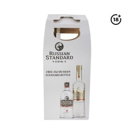 RUSSIAN STANDARD RUSSIAN VODKA GOLD+FREE 35CL RUSSIAN BOTTLE | Spinneys ...