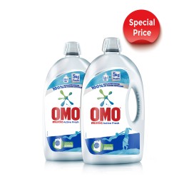 OMO LIQUID DETERGENT ACTIVE REGULAR 2X20 PCUT | Spinneys Lebanon