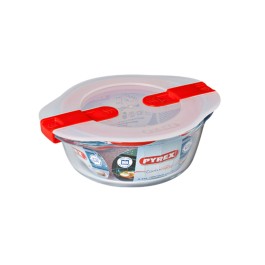 PYREX ROUND DISH W/SAFETY LID 0.35LT | Spinneys Lebanon