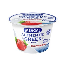 MEVGAL GREEK YOGURT 0PCENT STRAWBERRY | Spinneys Lebanon