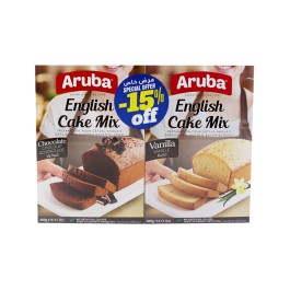 ARUBA ENGLISH CAKE CHOCOLATE+VANILLA -15 PCUT | Spinneys Lebanon