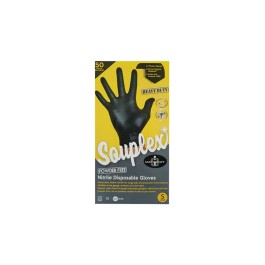 SOUPLEX NITRILE BLACK POWDER FREE 50S | Spinneys Lebanon