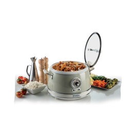 ARIETE VINTAGE RICE COOKER BEIGE NON STICK 650W | Spinneys Lebanon