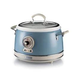 ARIETE VINTAGE RICE COOKER BLUE NON STICK 650W | Spinneys Lebanon