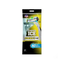 CLASICO ICE SRTIKE3 KNIGHT BLACK RAZORS 3PC | Spinneys Lebanon