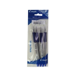 PILOT BLISTER OF 4 PILOT BPP PEN 1.0MM W GRIP BLUE | Spinneys Lebanon