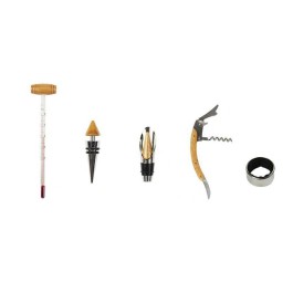 C.FACTORY BAMBOO WINE SET 5 ACCESSORIES | Spinneys Lebanon