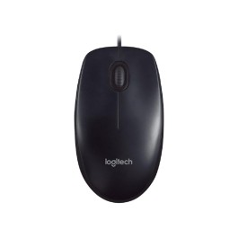 LOGITECH MOUSE WIRED USB 1.8M CABLE BLACK | Spinneys Lebanon