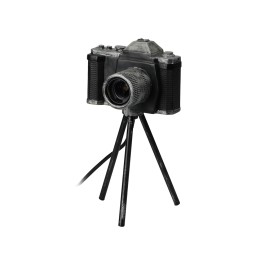 TABLE LAMP CAMERA ON STAND W TRIPOD BLACK | Spinneys Lebanon