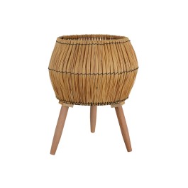HARD GOODS BASKET ON LEGS WOOD SET LARGE AND SMALL NATURAL | Spinneys ...