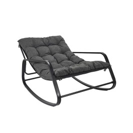 ROCKING CHAIR MIAMI BLACK AND GREY M1 | Spinneys Lebanon
