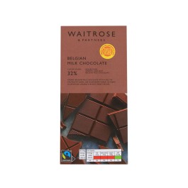 WAITROSE BELGIAN MILK CHOCOLATE | Spinneys Lebanon