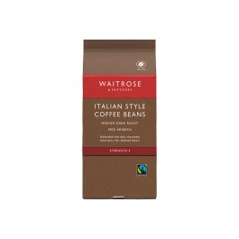 WAITROSE ITALIAN STYLE COFFEE BEANS | Spinneys Lebanon