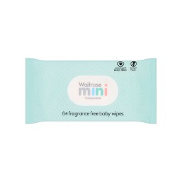 WAITROSE MINI FRAGRANCE FREE BABY WIPES | Spinneys Lebanon