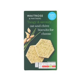 WAITROSE OAT+CHIVE BISC FOR CHEESE | Spinneys Lebanon