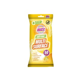 BUZZ SURFACE ANTIBACTERIAL WIPES LEMON | Spinneys Lebanon