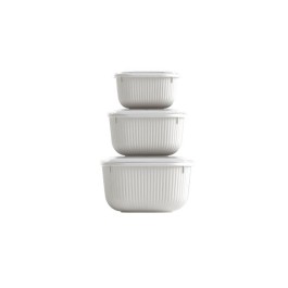 DUNYA PLASTIC SQUARE FOOD STORAGE SET MIX COLOR | Spinneys Lebanon