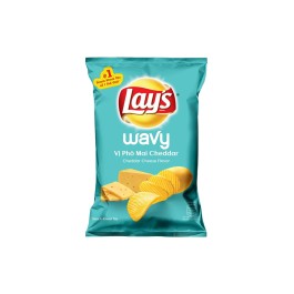 LAYS WAVY CHEESE CHEDDAR FLAVOR POTATO CHIPS | Spinneys Lebanon