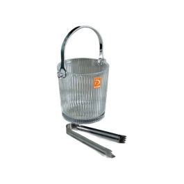 HARD GOODS STRIPED ICE BUCKET WITH SS TONGS | Spinneys Lebanon