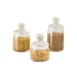 LUMINARC GLASS POT STRIPED CLUB SET 0.5-0.75-1L | Spinneys Lebanon