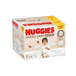 HUGGIES BABY DIAPERS MEGA BOX EXTRA CARE SIZE 5 12-22KG | Spinneys Lebanon